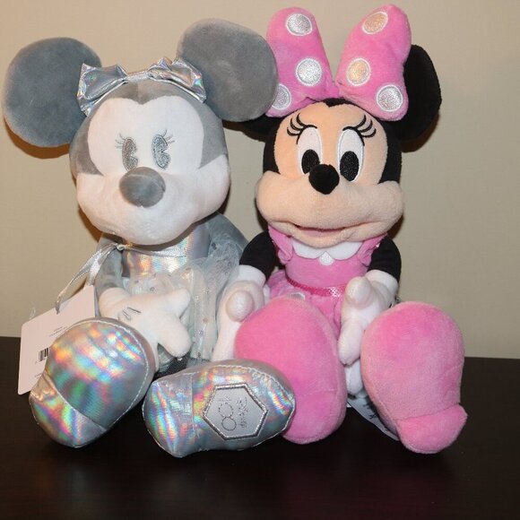 Disney | Toys | Disney Minnie Mouse Plush Lot Of 2 Nwt | Poshmark